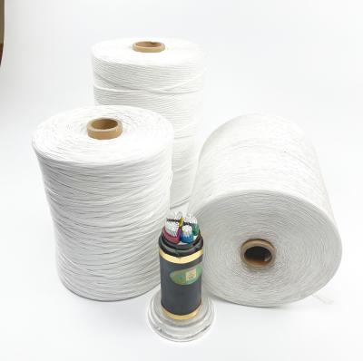 China Grade AA White Color Dia 2mm 3mm 4mm Polypropylene Filler For Low Voltage Cable for sale
