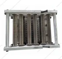 China Plastic PA Profile Extrusion Mould in PA66 GF25 Thermal Break Strip Extruding Machine for sale