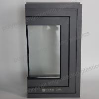 China Modern Style Custom Casement Window with Three Layers of Tempered Glass Imact-resistant Windproof for sale