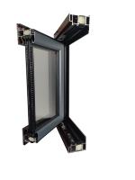 China Triple Glazing Aluminum Heat Insulation Sliding Windows Thermal Break Windows Profile for sale