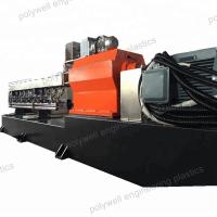 China Double Screw Designing Plastic Granules Granulator Machine PA granules forming machine for sale