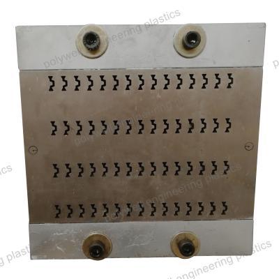 China Plastic Mold Components Nylon Thermal Break Extruding Profile Extrusion Plastic Dies In Single Screw Extruder for sale