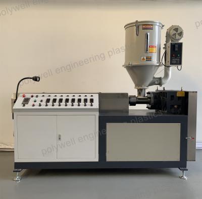 China Nylon Thermal Break Strips Extruding Machine Single Screw Extruder Machine for sale