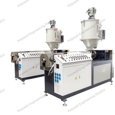 China Profile Ployamide Strips Nylon Extruder Production Line for sale