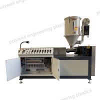 China PA66 Thermal Break Strips Extruding Machine PA Profiles Extrusion Line Sound Insulation Bar Extruder for sale