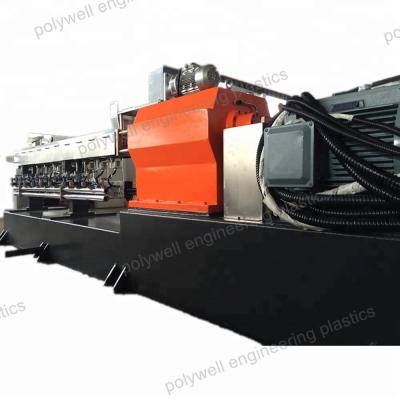China Twin-Screw Modified PA66 With Glass Fiber Pellet Making Machine Polyamide Extrusion machine for sale