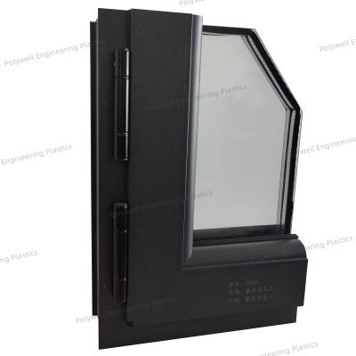 China New Type Windproof Heat Insulation Strip Aluminum System Window with German Imported Hardware for sale