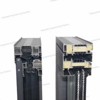 China Popular Design Thermal Insulation Broken Bridge Aluminum Push-Pull System Window for sale