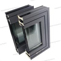 China Aluminium Triple Galzed Tilt Turn Side Hung Window for Bedroom to Insulate Heat Insulation Profile for sale