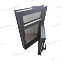 China Exquisite Design Soundproof Broken Bridge Aluminum Sliding Window Heat Resistant for sale