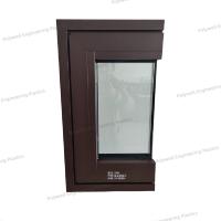 China Fireproof Broken Bridge Aluminum Window Double Glazing Thermal Break with Advanced Foam Technology for sale