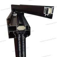 China Custom Aluminum Alloy Double Glazing Thermal Break Sliding Doors Profile High Security for sale