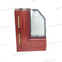 China Custom Aluminum Alloy Double Glazing Thermal Break Sliding Doors Profile High Security for sale