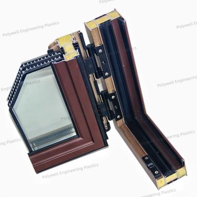 China Glazing Aluminum Window Thermal Break Sliding Doors Profile High Security for sale