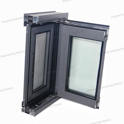 China Thermal Insulation Broken Bridge Aluminum Sliding System Window Heat Resistance Profile for sale