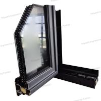 China Custom Glazing Aluminum Thermal Break Sliding Doors Profile For Casment Side Hung for sale