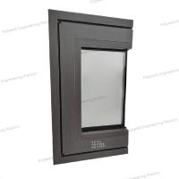 China Durable Firm Balcony Aluminum System Windows Profile Sound Insulation for sale