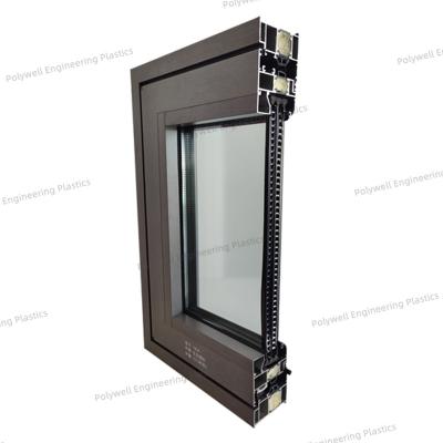 China Durable Firm Balcony Aluminum System Windows Profile Sound Insulation for sale