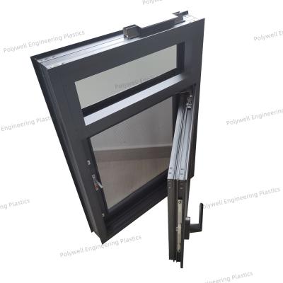 China Energy Saving Balcony Aluminum System Windows Sound Insulation Windproof for sale