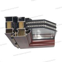 China 6061 Aluminum System Broken Bridge Window Thermal Insulation Profile For Aluminum System Window for sale