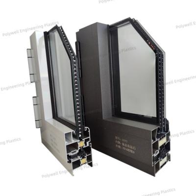 China Alloy Aluminum Frame Broken Bridge Window Thermal Insulation System 6050 T5 for sale