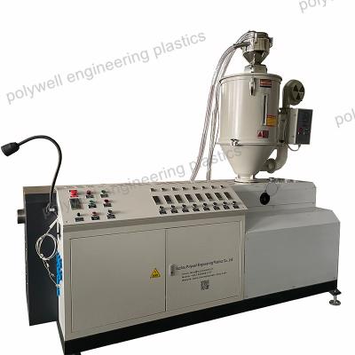 China PA66 GF25 Plastic Extrusion Line Machine Granules Processing Thermal Break Strips 380V for sale