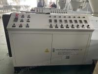 China Plastic Single Screw Nylon Profile Extrusion Machine For Nylon PA66 GF25 Thermal Break Strip Production Line for sale