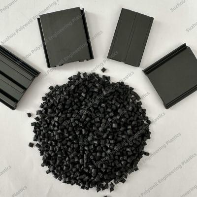 China Self Lubrication Glass Fiber Filled Nylon PA66 Granules Polyamide Compound for Thermal Break Material for sale