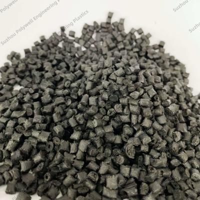 China Nylon Raw Material Fiber Glass Reinforced Polyamide Plastics PA66 Nylon Granules Pellets GF 25 Compound for sale