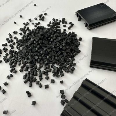 China Glass Fiber Reinforced Modified Polyamide Nylon PA66 Pellets Extrusion Plastic Granules for sale