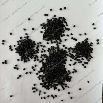 China Glass Fiber Reinforced Flame Retardant Nylon Resin Plastic PA66 Granules For Aluminum Bars Window Profile for sale