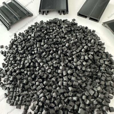 China Polyamide Nylon 66 Plastic Granules With 1.25-1.35 G/Cm3 For Thermal Break Profiles for sale
