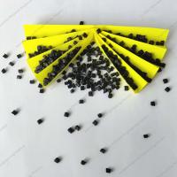 China Nylon Heat Insulation Plastic Granules Material Polyamide Raw Black Pellets For Extrusion Strip for sale