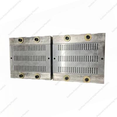 China PA66 GF25 Strip Customizable Extrusion Mold Nylon Bars Formed Pattern Die for Polyamide Thermal Break Strips Extrusion for sale