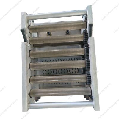 China PA Profile Extruding Mold Polyamide Strip Nylon Bar Profile Extrusion Mold Tool PA66GF25 for sale