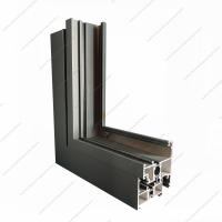 China Aluminum Guide Rail Broken Bridge Structure Glass Window Frame High Temperature Resistant Profile for sale