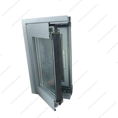 China Home Casement Window With Insulated Broken Bridge Aluminum System Window & Door for sale