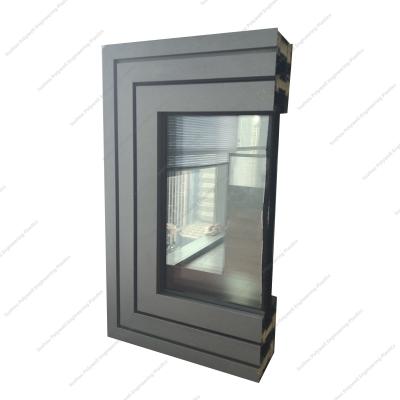 China High Quality Two Cavity Aluminum Alloy Window Customized Triple Double Glass for sale