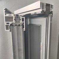 China Thermal Break Aluminum Casement Windows Three Layer Glazing Produced With PA66 Products for sale