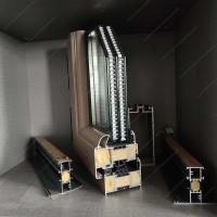 China Customized Storefront Aluminum Vertical Fold Up Down Windows Casement Sound Proof for sale