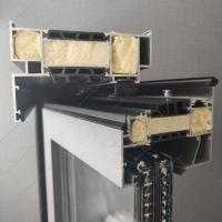 China Thermal Break Broken Bridge Aluminum System Window With Sound Insulation Noise Reduction for sale