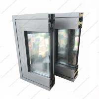China Modern Design Customized Casement Sliding Aluminum Folding Swing Window With Double Tempered Glass for sale