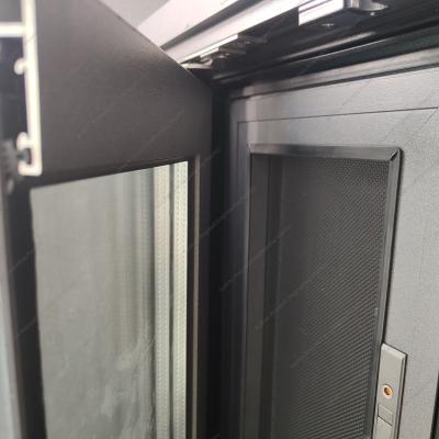 China Customized Hollow Broken Bridge Aluminum Window Glass Structure Aluminium Casement System Windows for sale