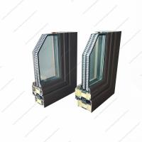 China Customized 2 Cavity Aluminum System Window Frames Sliding Casement Window for sale
