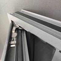 China Sound Insulation Aluminum System Window With Polyamide Strips Super Toughened Material for sale