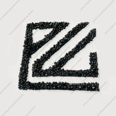 China Black PA66GF25 Granules Nylon Raw Material Produce Thermal Break Strip Sound Insulation Profile for sale