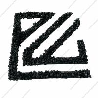 China PA66 GF25 Polyamide Granules Extrusion Thermal Break Strip Nylon Insulation Profile for sale