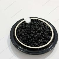 China Customized Black Polyamide Nylon 66 Granules PA6 Plastic Material Granules Extrusion Recycling Material for sale