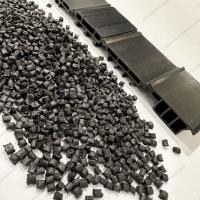 China High Mechnical Strength PA66 GF25 Granules Black Color Or Customized For Nylon Insulation Strips for sale