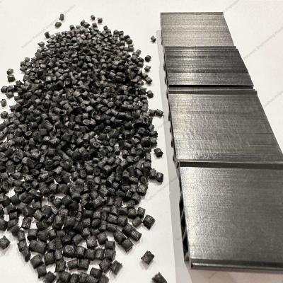 China Black PA66 GF25 Polyamide Nylon 66 Glass Fiber Reinforced PA6 Granules for Thermal Break Strips for sale